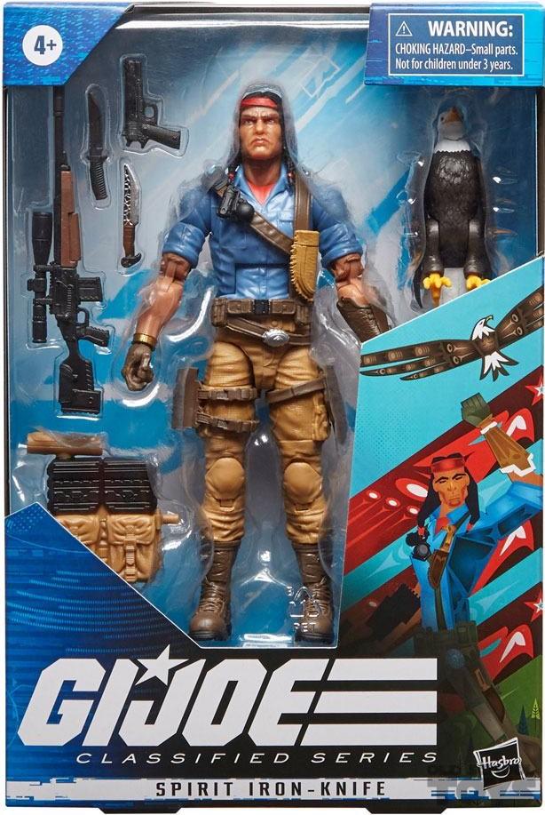 G.I. JOE Spirit Iron Knife Classified Series en doos | Old School Toys